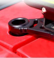 China Aluminum  Hood Bracket  Light Mounting Brackets for Jeep Wrangler for sale