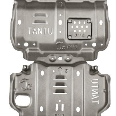 China Aluminum Alloy Skid Plate Set for 2018 Toyota Tundra Radiator Engine Transmission Transfer 5 Series for sale