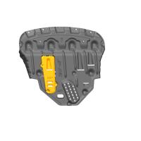 China Jeep Commander Skid Plate Set 4x4 Engine Transmission Underbody Armor 3pcs Aluminum Alloy 4.0mm for sale