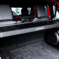 China Powder Coated Rear Gate Inside Storage Shelf for 4x4 Vehicle Unique Design Customization for sale