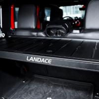 China Powder Coated Rear Gate Inside Storage Shelf for 4x4 Vehicle Unique Design Customization for sale