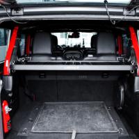 China Powder Coated Rear Gate Inside Storage Shelf for 4x4 Vehicle Unique Design Customization for sale