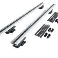 China Universal Aluminum Roof Rack Crossbar 127cm 5kg Set OEM Van Roof Bars for sale