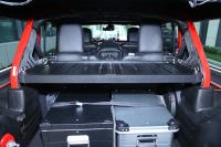 China Bolt-On Luggage Storage Shelf for Jeep Wrangler JL JK 2018 1130x70x620mm for sale
