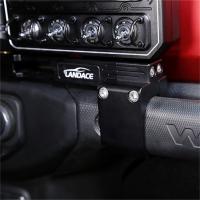 China 12V DC Off-Road Aluminum Alloy Control Panel Kit for Jeep Wrangler JK JL 3 Gear Angle Rotation for sale