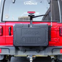 China Aluminum Alloy Rear Door Storage Box for Jeep Wrangler JL JK 2010-2023 Off-Road for sale