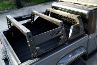 China Universal Pickup Truck Bed Rack for Toyota Tacoma 4x4 Mn-Steel 1336x1529mm Black Powder Coated for sale