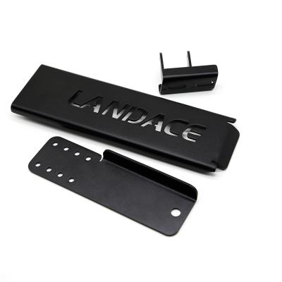 China Black Powder Coated Rest Kick Pedal 346x83x211mm for Jeep Off Road Accessories for sale