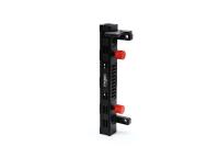China Aluminum Flagpole Holder Bracket 323x78x86mm for 4x4 Vehicle Exterior Accessories Red Black for sale