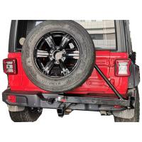 China Off-Road Universal Spare Wheel Carrier Hitch Mount 90x80x70cm Carbon Steel Black Powder Coating for sale