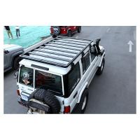 China Flat Roof Rack Platform Luggage Gear Bike Holder for Toyota LC76 Land Cruiser 2166x1320mm Black for sale