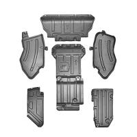 China 8mm Aluminum Alloy Under Engine Skid Plate for Jeep Wrangler JK JL 2013-2017 for sale