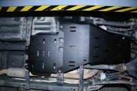 China 8mm Aluminum Alloy Under Engine Skid Plate for Jeep Wrangler JK JL 2013-2017 for sale