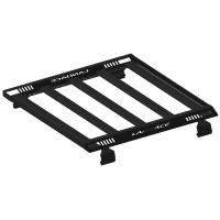 China 4x4 Vehicle Roof Rack Basket for Jeep Wrangler Rubicon 2018-2023 Steel Aluminum 300kg Capacity for sale