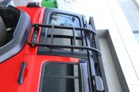 China Direct Side Ladder Roof Rack Platform for Jeep Wrangler JL Custom Black Powder Coating for sale