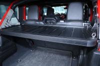 China Aluminum Alloy Trunk Storage Shelf for Wrangler JL JK 1130x70x620mm Powder Coated for sale