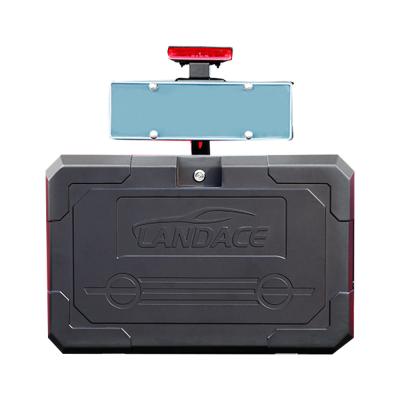 China Aluminum Alloy Tail Gate Storage Box Spare Wheel Replacement for Jeep Wrangler JL JK 700x450x317mm for sale