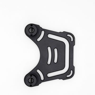 China CNC Machined Aluminum Light Mounting Brackets for Jeep Wrangler JL Tank 300 134x107x25mm for sale