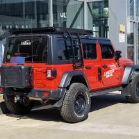 China 1455x1425x113mm Aluminum Roof Rack Tray for Jeep Wrangler JL JK Multifunctional Platform for sale