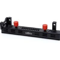 China Powder Coated Aluminum Flagpole Holder Bracket for 4x4 Vehicle 323x78x86mm for sale