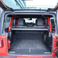 China Aluminum Alloy Trunk Storage Shelf 1130x70x620mm for Jeep Wrangler JL JK 15.7kg for sale