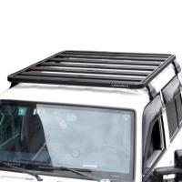 China 1400x1320mm Aluminum Alloy Flat Roof Rack for 4x4 Vehicle Custom Logo for sale