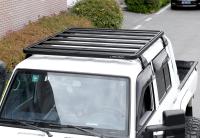 China Powder Coating Roof Rack for Toyota Land Cruiser LC79 Hardtop 200kg Capacity Aluminum Alloy for sale