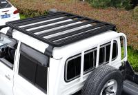 China Powder Coating Roof Rack for Toyota Land Cruiser LC79 Hardtop 200kg Capacity Aluminum Alloy for sale