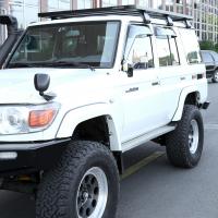 China Lightweight Aluminum Alloy Roof Rack for Toyota LC76 SUV 1540x1425mm 25.6kg for sale