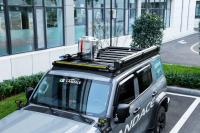 China Jeep Wrangler Side Ladder Retrofit Kit 833x400x261mm Black Steel for 2013-2017 for sale