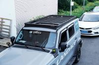 China Roof Mount Aluminum Cargo Carrier Basket for WEY Tank 300 200kg Capacity 1889x1225x55mm for sale