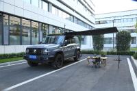 China Roof Mount Aluminum Cargo Carrier Basket for WEY Tank 300 200kg Capacity 1889x1225x55mm for sale