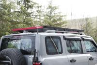 China Lightweight Roof Rack for 4x4 Accessories 152x123x10cm Steel Aluminum Alloy 25.6kg for sale