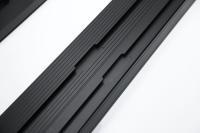 China Universal 4x4 SUV Roof Rack 2100x1300mm Aluminum Alloy Black for Y60 for sale