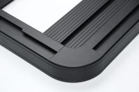 China Universal 4x4 SUV Roof Rack 2100x1300mm Aluminum Alloy Black for Y60 for sale