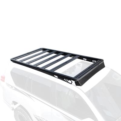 China Aluminum Alloy Roof Rack for Toyota FJ Cruiser 2235x1380mm 200kg Capacity Black Powder Coated for sale