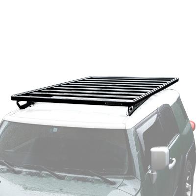 China FJ Cruiser Hard Top Roof Rack Aluminum Alloy 200kg Capacity 2235x1380mm Custom Design for sale
