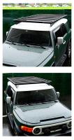 China FJ Cruiser Hard Top Roof Rack Aluminum Alloy 200kg Capacity 2235x1380mm Custom Design for sale