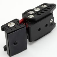 China Customized Aluminum Alloy Hood Latches Kit for Jeep Wrangler JK 440x240x80mm for sale