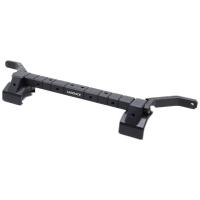 China Aluminum Alloy Dashboard Mount for YAESU FM Transceiver Base Station Car Mobile Radio 360mm for sale