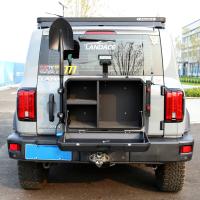 China Aluminum Alloy Rear Door Outside Storage Box for WEY TANK 300 13.4kg 700x450x317mm for sale