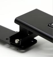 China Jeep Wrangler Driver Side Foot Pegs Kick Pedal Panel Steel Foot Rest 330mm Black for sale