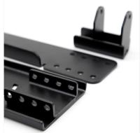 China Jeep Wrangler Driver Side Foot Pegs Kick Pedal Panel Steel Foot Rest 330mm Black for sale