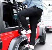 China SUS304 Double Side Ladder Car Roof Ladder for Jeep Wrangler JK JL 833mm for sale