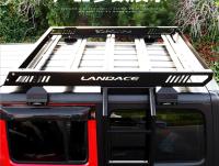 China Jeep Wrangler JK 4x4 Universal Top Cargo Luggage Roof Rack SUS304 Aluminum Alloy 6063-T6 1455x1425x113mm for sale