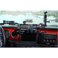China Jeep Wrangler Dashboard Mount Phone GoPro CB Microphone DSLR Holder CNC Aluminum 1.9kg for sale