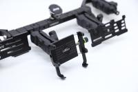 China Jeep Wrangler JL Gladiator Dashboard Mount Phone Holder CNC Aluminum 1.9kg for sale