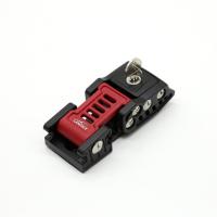 China Jeep Wrangler JK JL Locking Hood Catch Latches Kit 440x240x80mm Red Black Aluminum Alloy for sale