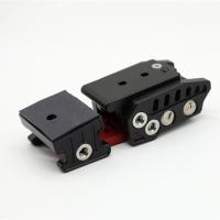 China Jeep Wrangler JK JL Locking Hood Catch Latches Kit 440x240x80mm Red Black Aluminum Alloy for sale