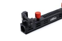 China Jeep Wrangler Flag Holder Bracket Whip Light Mounting Bracket 323x78x86mm Aluminum Alloy for sale